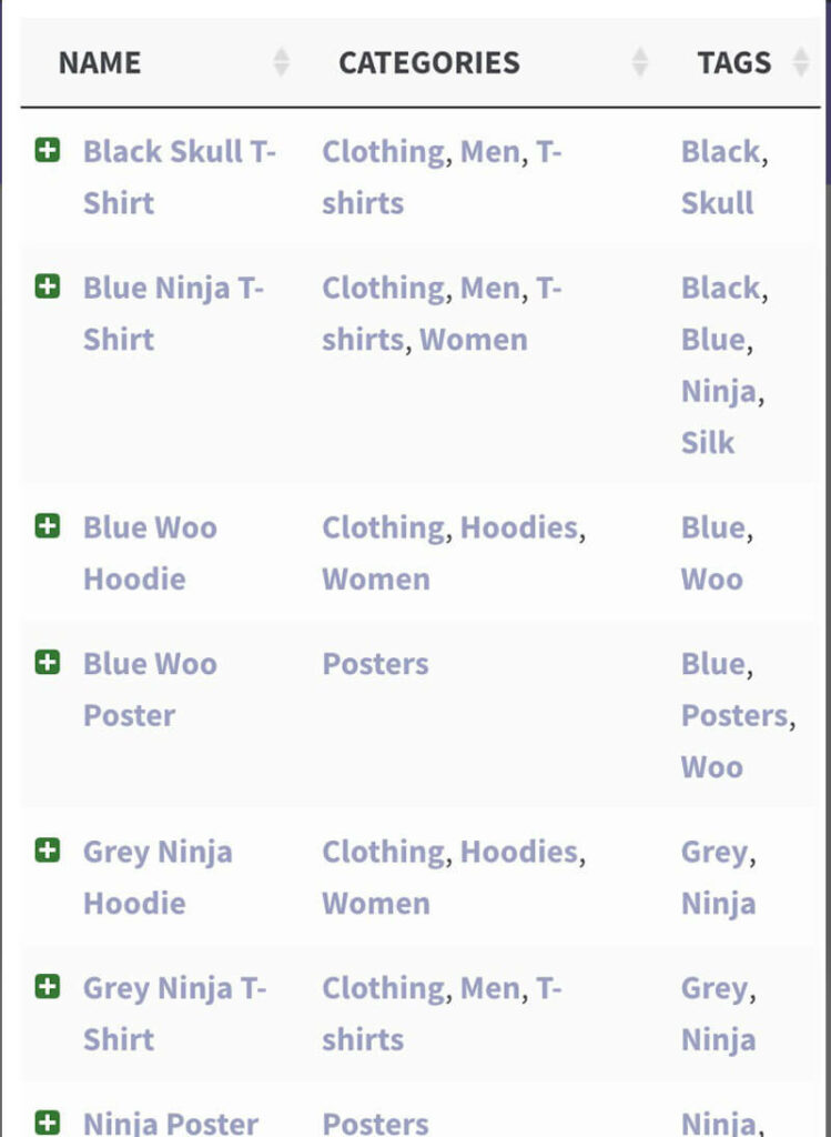 Mobile visibility & responsive options