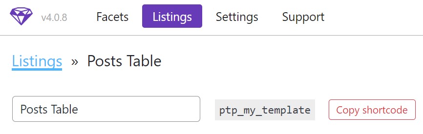Using FacetWP to add filter widgets to your post tables