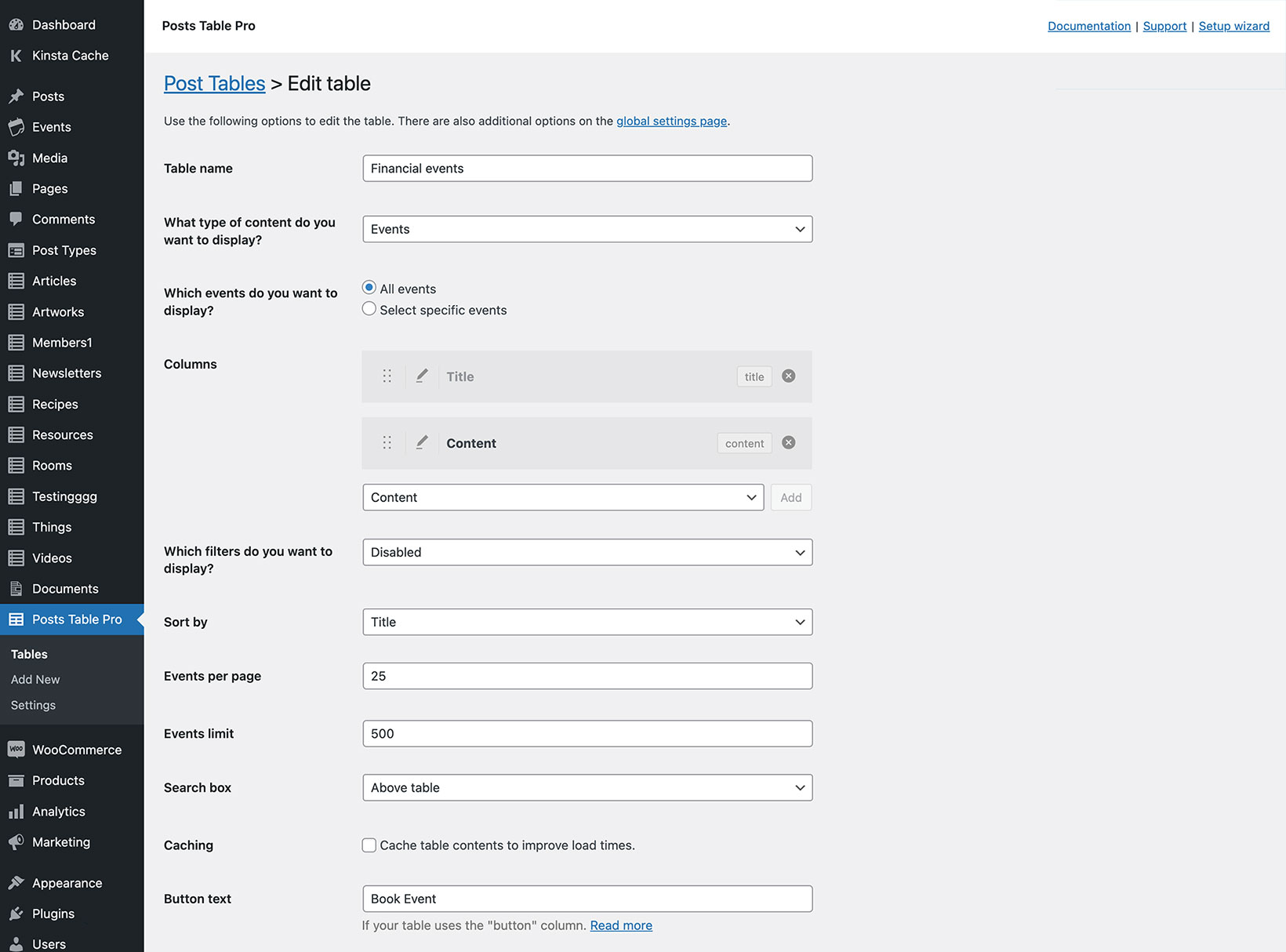 3. Managing and editing tables 3. Managing and editing tables