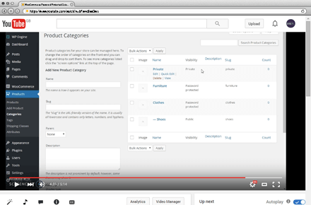 WooCommerce Password Protect Category Tutorial | Barn2 Plugins