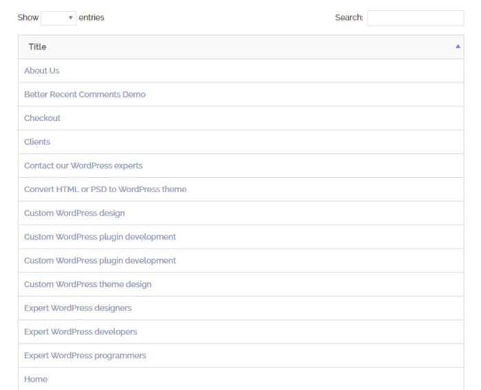 WordPress Index Plugin: Create an Index of Your Website Content