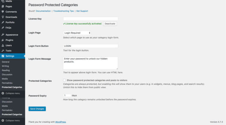 Guide to Password Protect Categories in Easy Digital Downloads