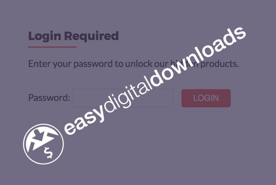 Guide to Password Protect Categories in Easy Digital Downloads