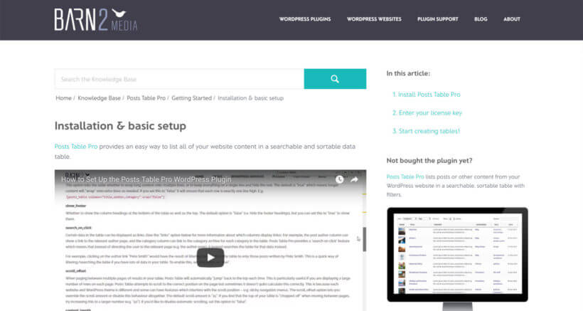 WordPress Knowledge Base Plugin: Easy Online Documentation