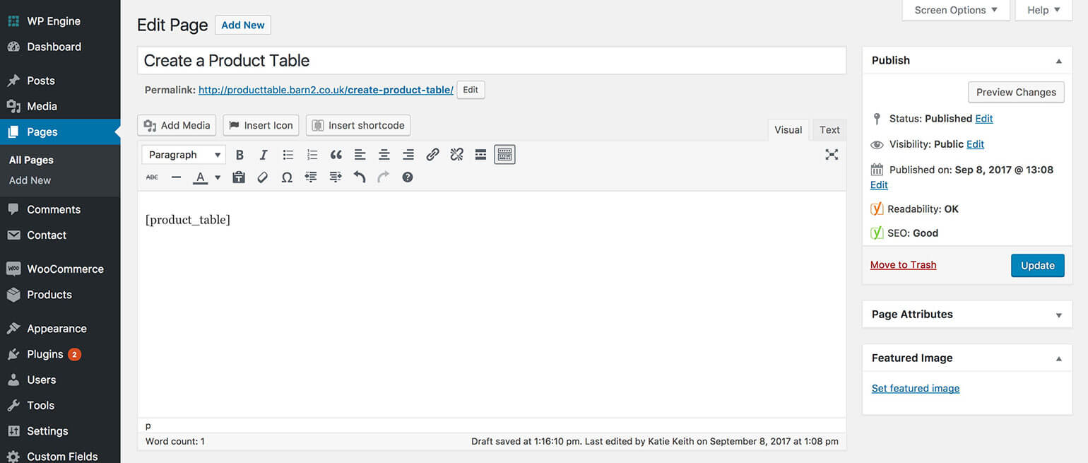 WooCommerce Product Comparison Table Plugin | Barn2 Plugins
