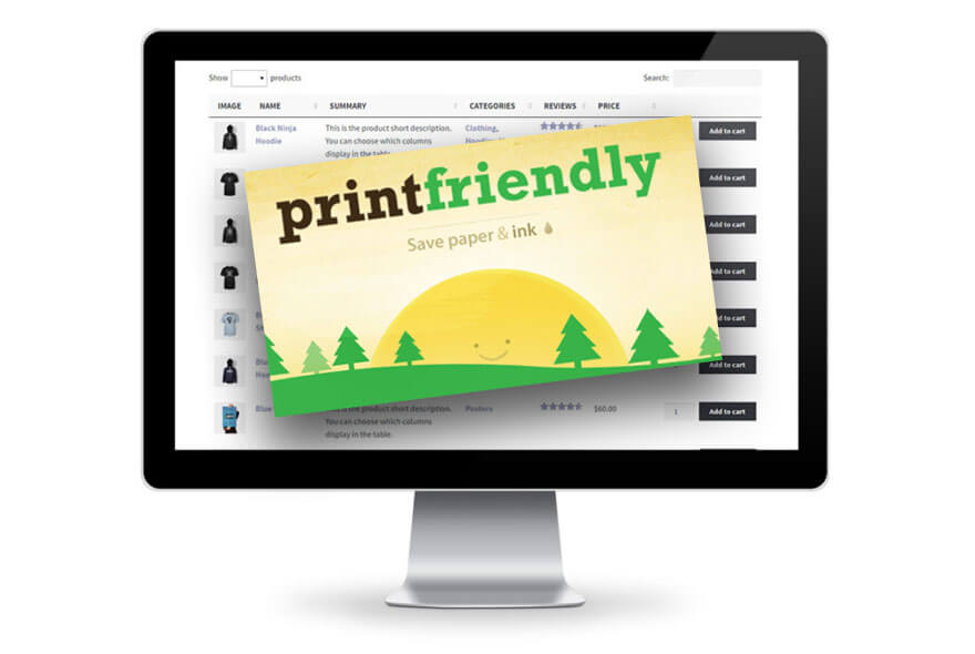 The Easy Way to Print WooCommerce Product Tables & Safe As PDF