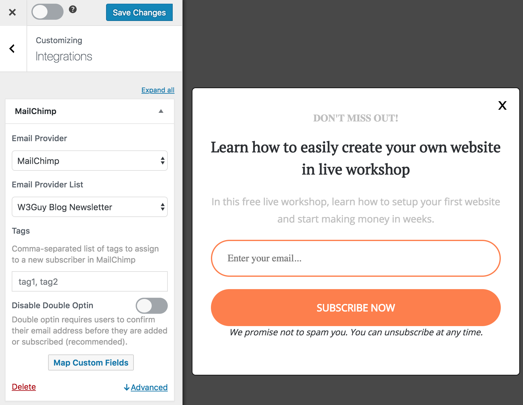 Using MailChimp to Send New WordPress Blog Posts | Barn2