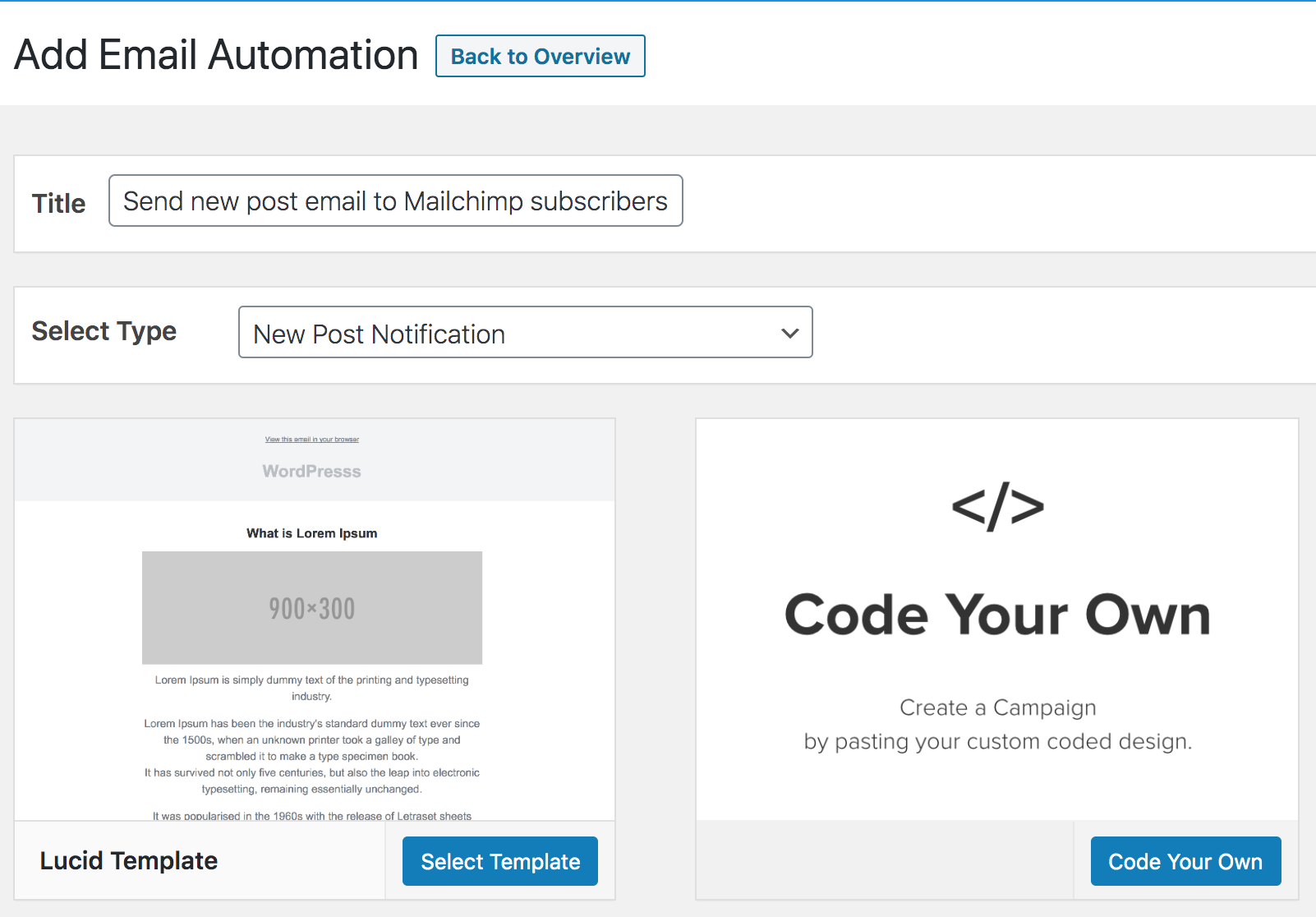 Using MailChimp to Send New WordPress Blog Posts | Barn2