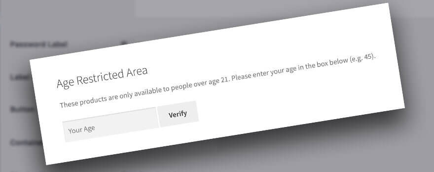 Woocommerce Age Verification Plugin And How To Use It