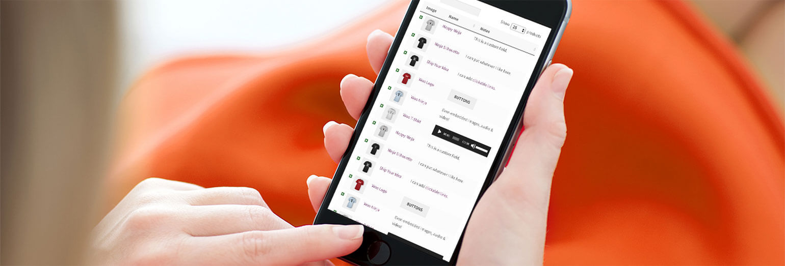 Display extra product data using WooCommerce Custom Fields