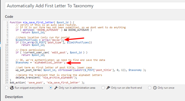 WordPress Alphabetical Index A-Z Plugin: Create A-Z Listings