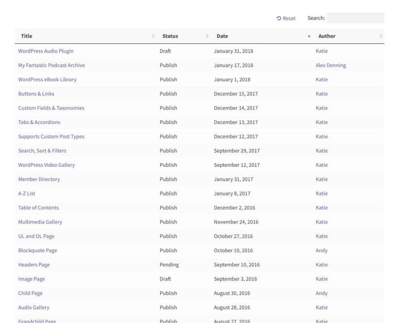 WordPress Index Plugin: Create an Index of Your Website Content