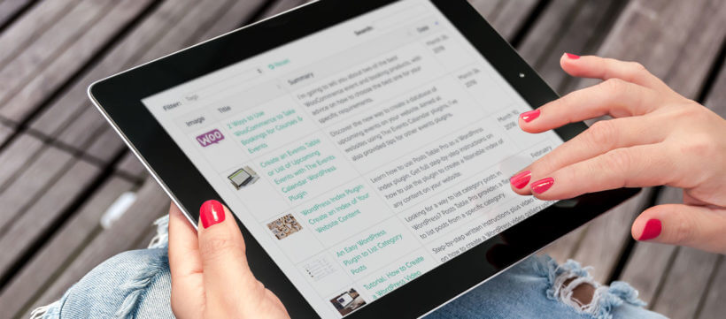 A Plugin To List WordPress Posts By Category Tag Author Month More