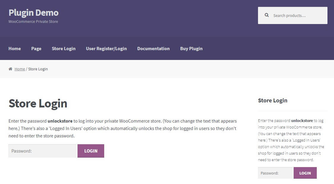 How to Password Protect WooCommerce Shop Page
