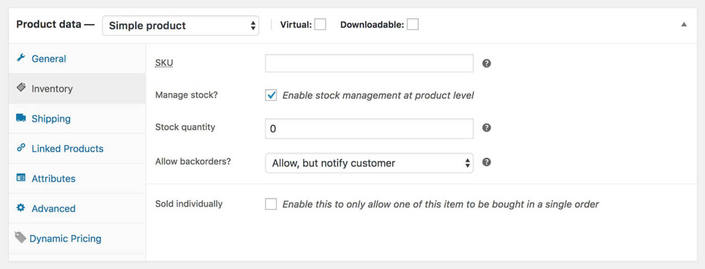 Setting up and managing WooCommerce backorders