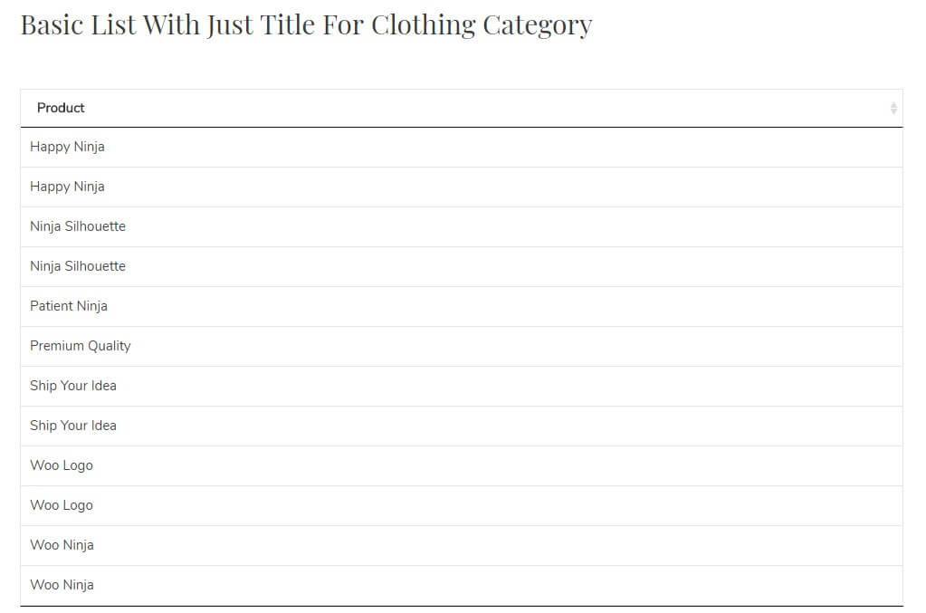 How to Create a WooCommerce List View Your Products