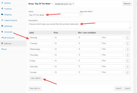 WooCommerce Daily Order Form with Multiple Quantity Inputs