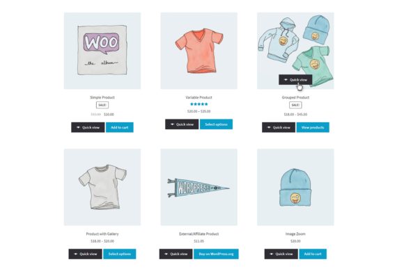 WooCommerce Variations Dropdown on the Shop & Category Page