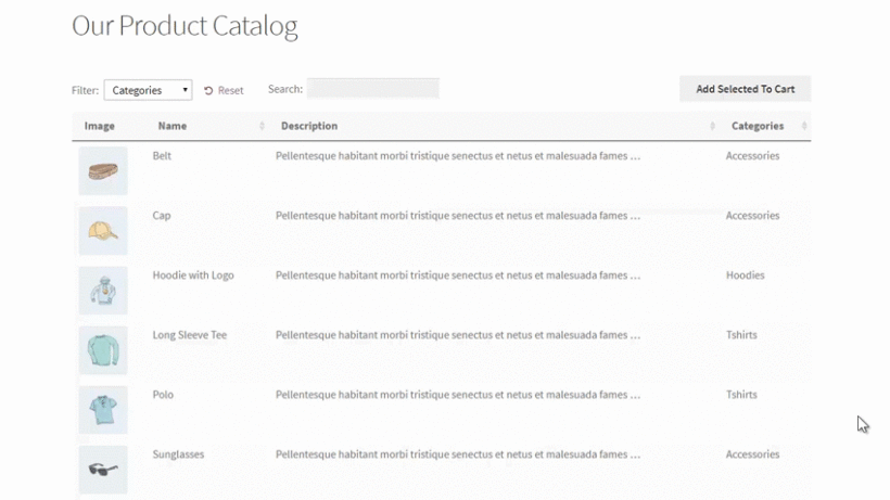 WordPress Product Catalog With or Without a Shopping Cart