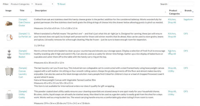 How to Create a BigCommerce Product Table in WordPress