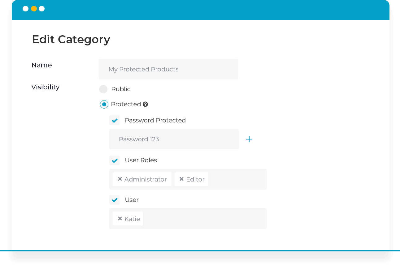 Woocommerce Protected Categories Wordpress Plugin