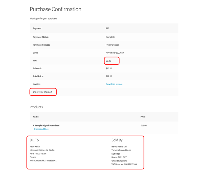 How to Provide EU VAT Tax Invoices in Easy Digital Downloads How to Provide EU VAT Tax Invoices in Easy Digital Downloads