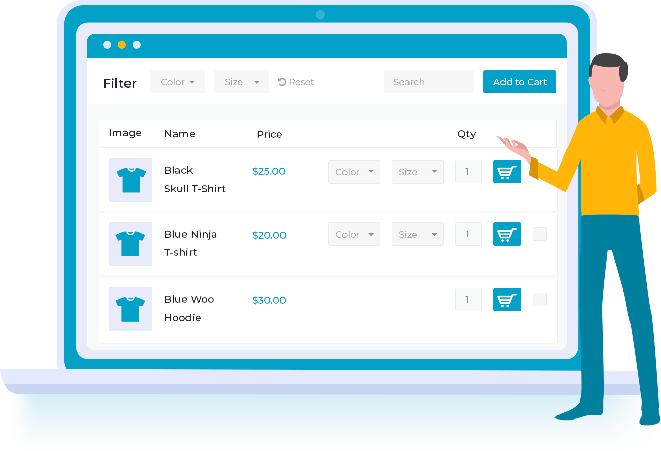 List Product Prices Using Woocommerce Pricing Table Plugin