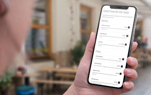 Allow Mobile Ordering for Restaurant Dining in with WooCommerce