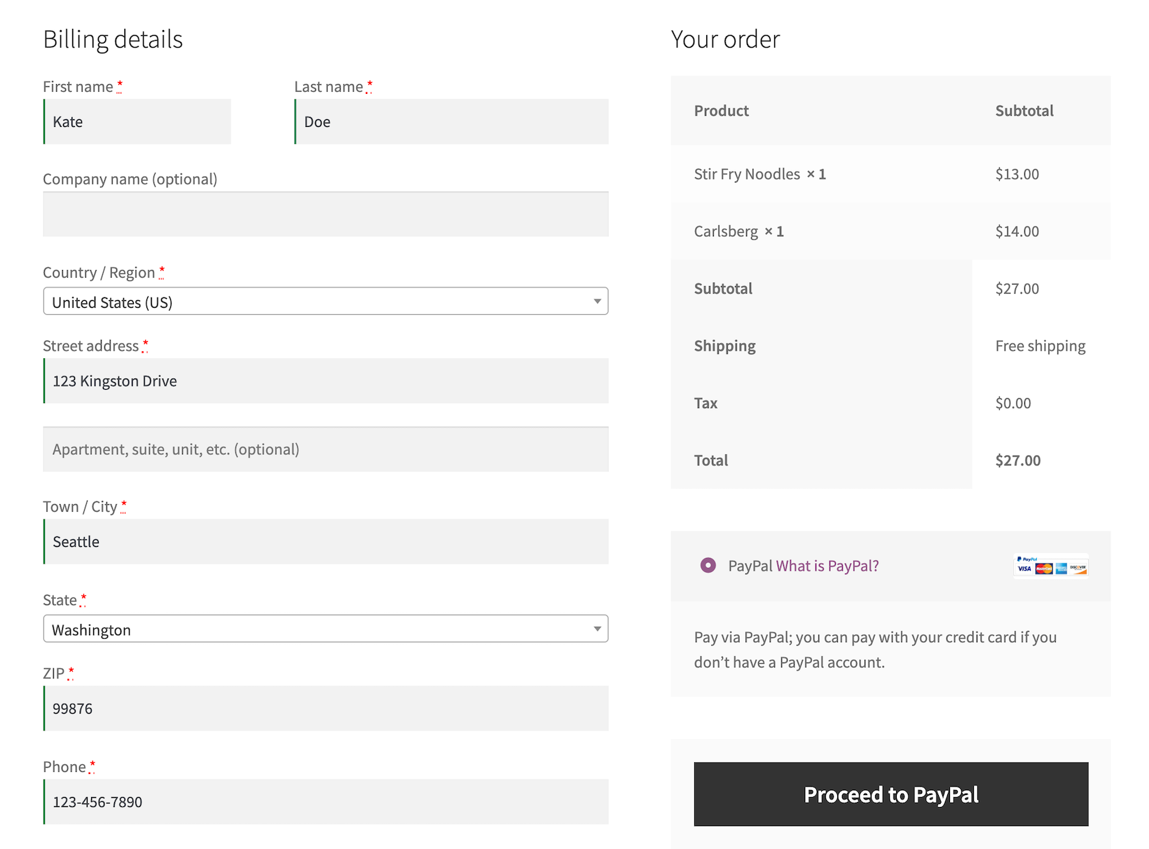 Set Up PayPal for Food Orders with WordPress & WooCommerce