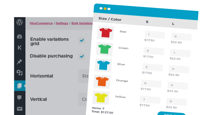 WooCommerce Variations Table: 2 Ways to List Product Variations