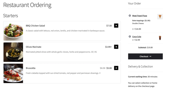 WordPress Multi Vendor Food Ordering System for Restaurants