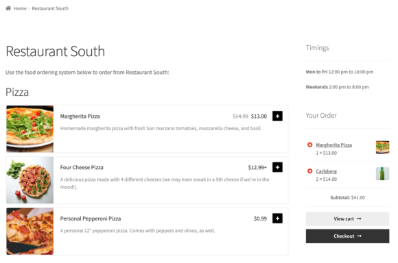 WordPress Multi Vendor Food Ordering System for Restaurants