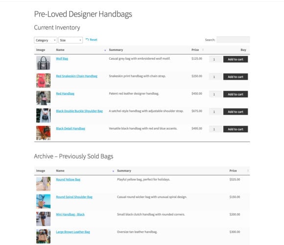 Create an Archive of Sold Out Products in WooCommerce