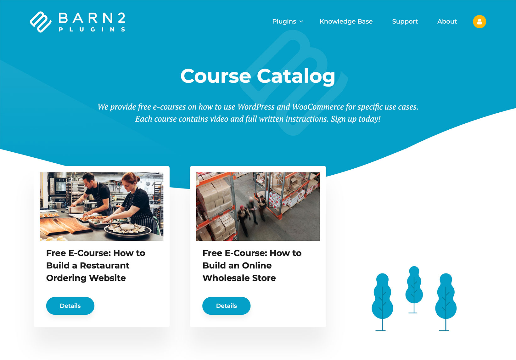 Free Online Courses: Using WordPress & WooCommerce Plugins