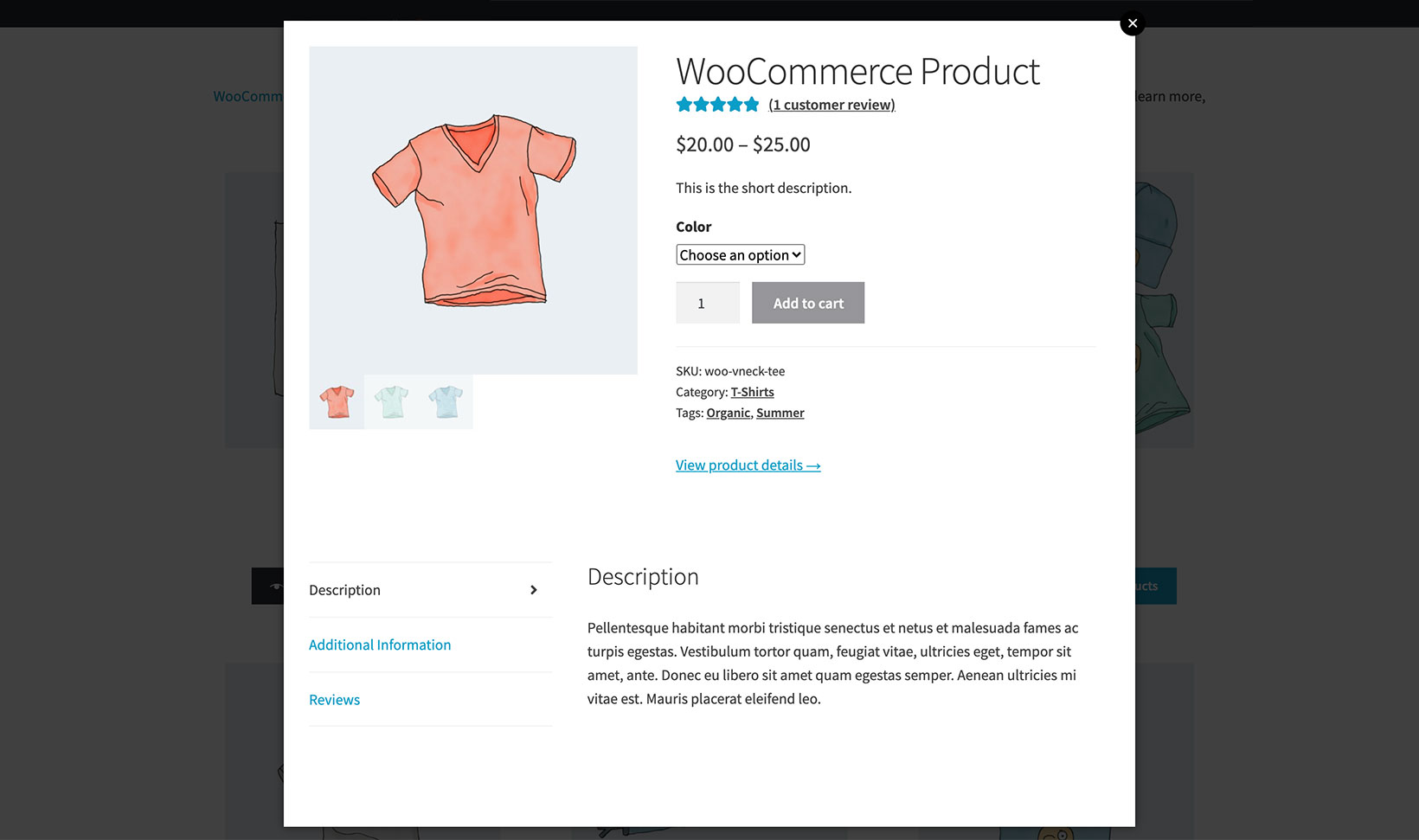 WooCommerce Quick View Hover, Description + New Features
