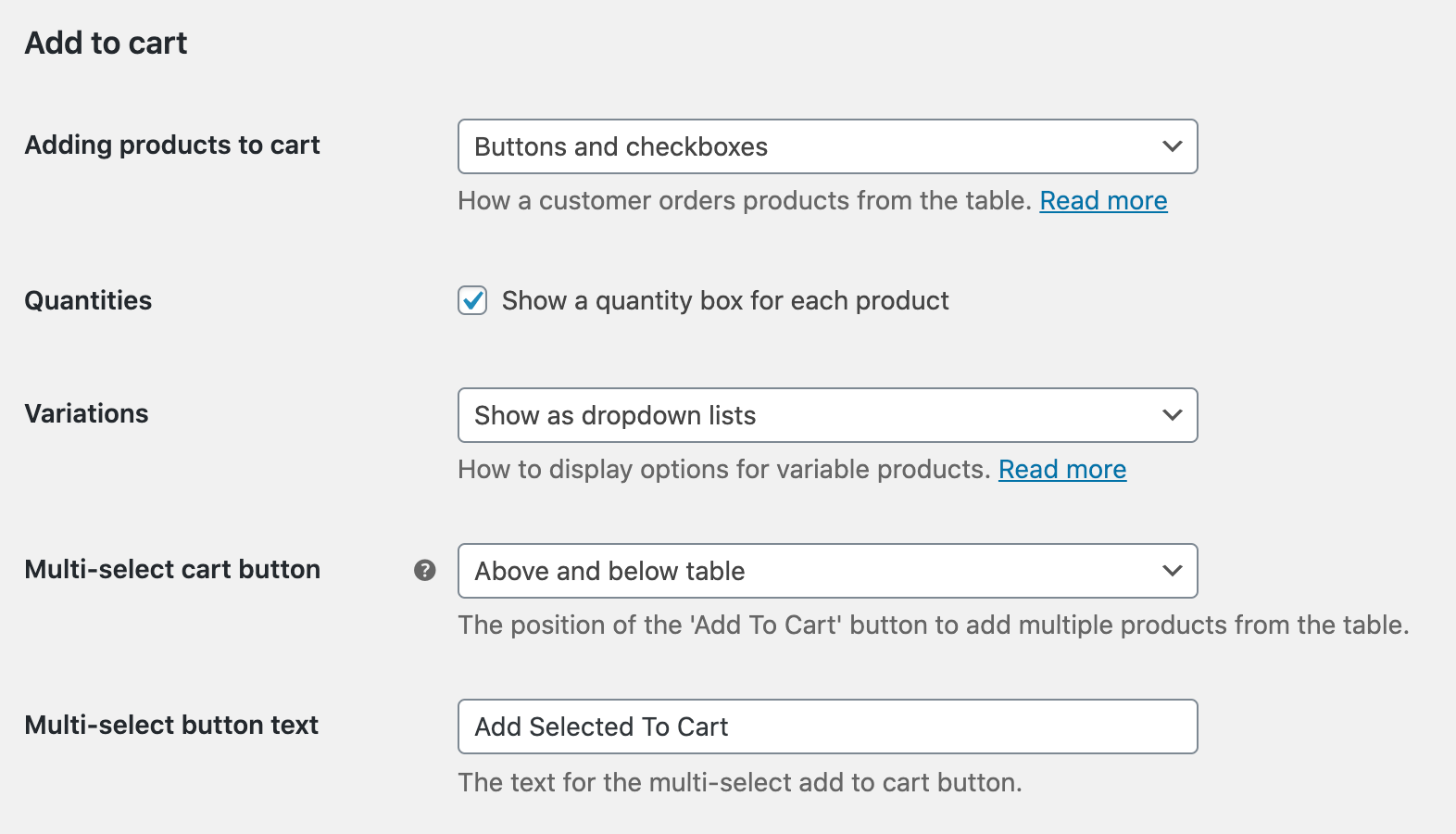 Replace Add To Cart Buttons With Checkboxes In Woocommerce 