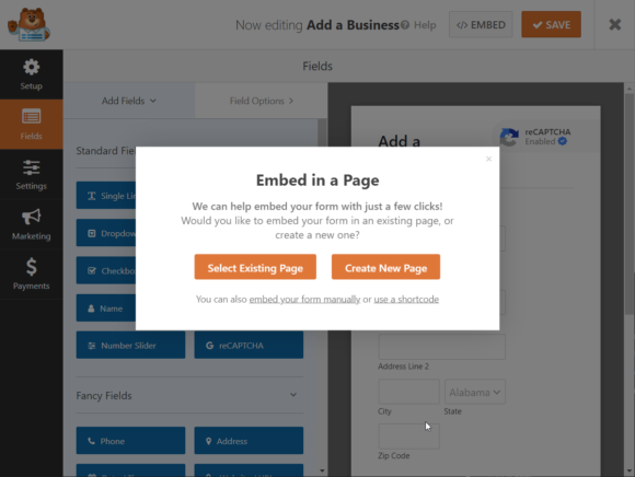 Show WPForms Form Entries in a Searchable Table