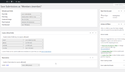Collecting User Data with Contact Form 7 and Displaying It