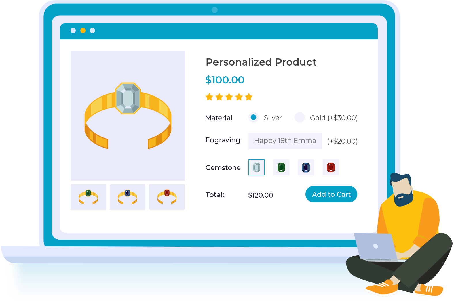 WooCommerce Product Options Plugin Sell Advanced Add Ons
