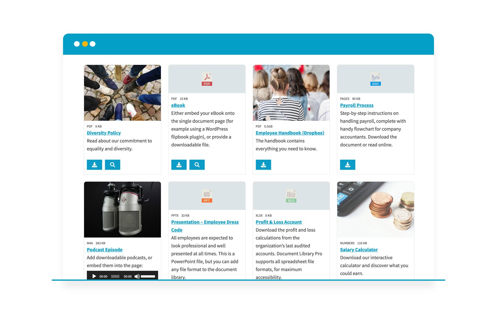 New! List Documents in a Grid or Tiled Document Library Layout