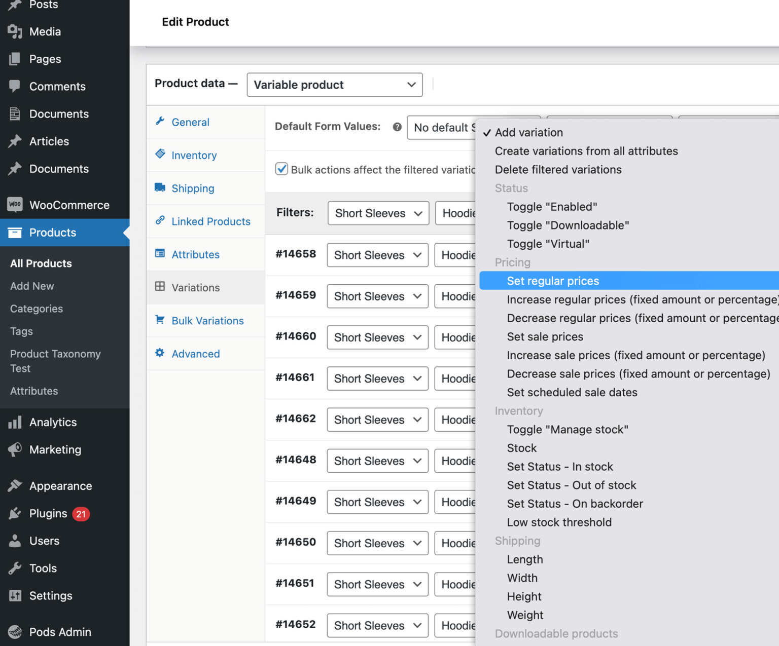 How to Manage WooCommerce Variation Stock for Products