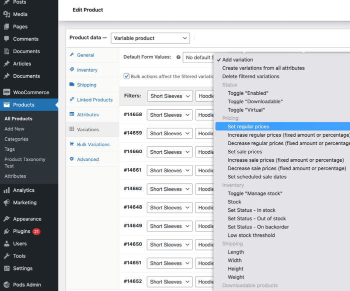 How to Manage WooCommerce Variation Stock for Products