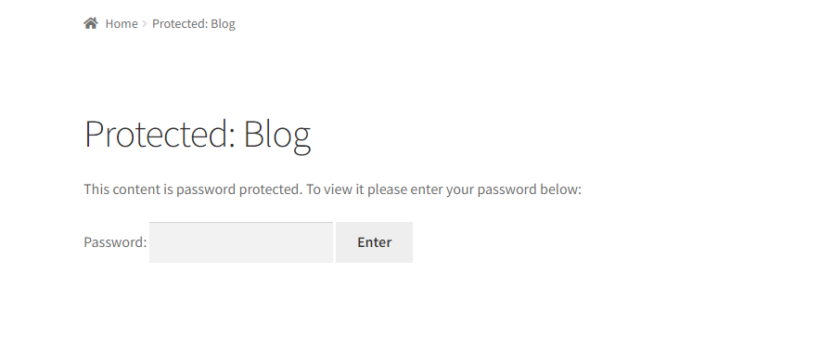 Create a Password Protected WordPress Page with a Plugin