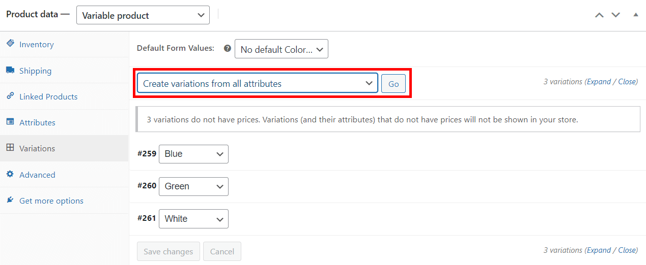 2023 Guide to Bulk Editing & Adding WooCommerce Variations