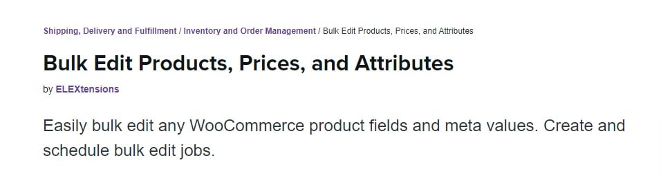 Best WooCommerce Bulk Edit Plugins in 2023 | Barn2 Plugins