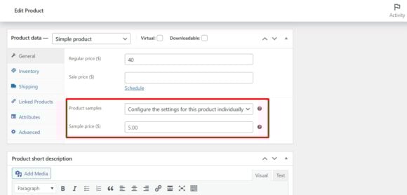 How to Offer Sample Products on Your WooCommerce Website