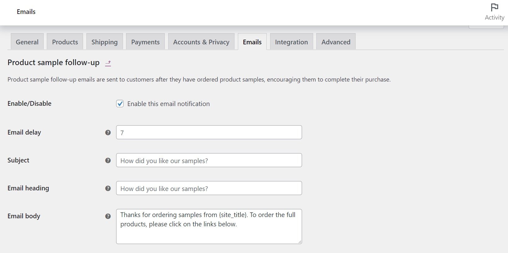 How to Offer Sample Products on Your WooCommerce Website