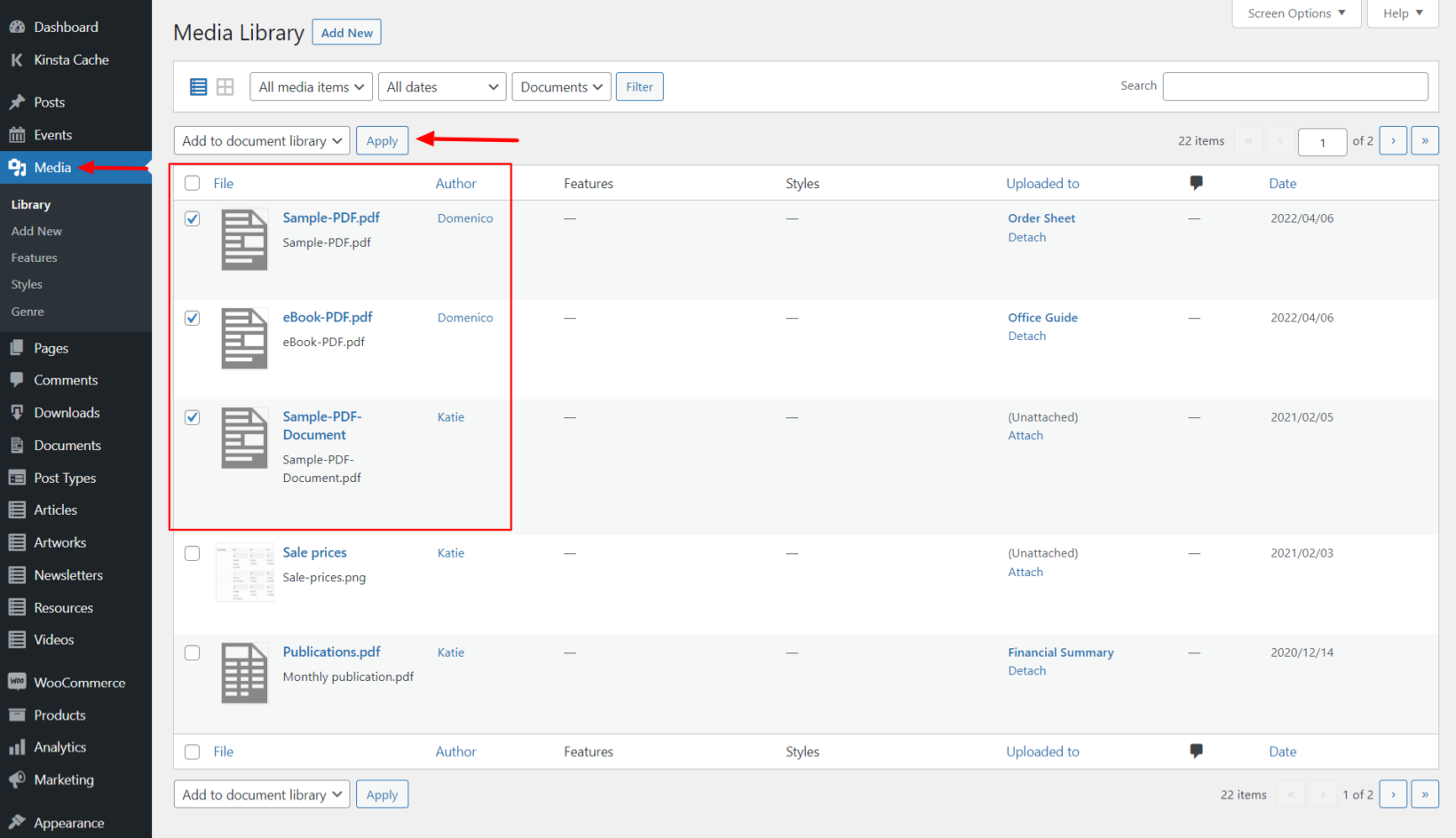 How to Upload and Manage PDFs on your WordPress Website