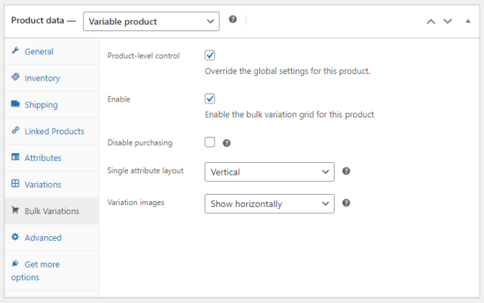 How to Manage WooCommerce Variation Stock for Products