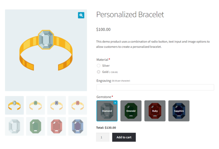 How To Add Radio Buttons To Product Variations In Woocommerce